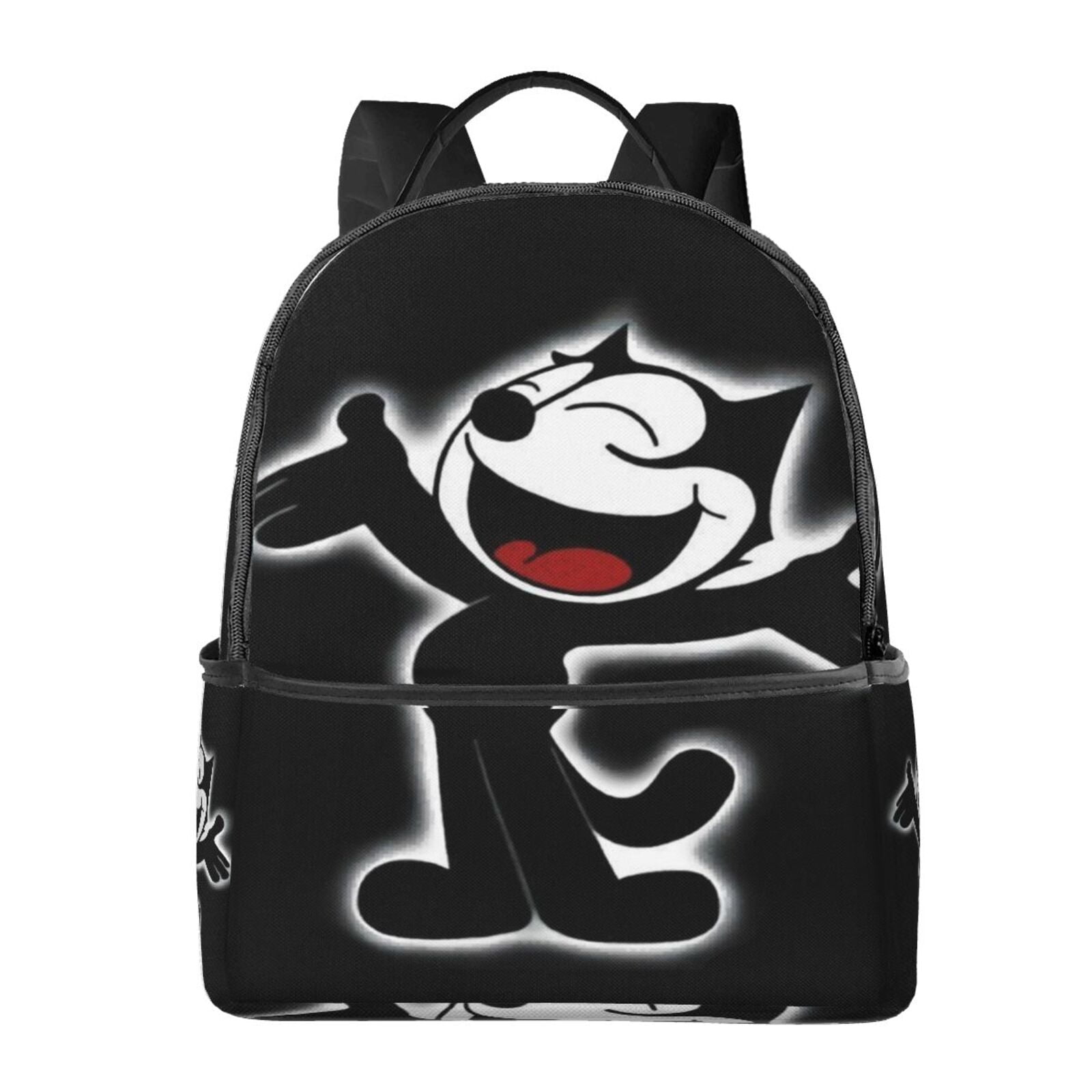 14.5in Felix The Cat Backpacks Cute Laptop bag Cartoon Bags School ...