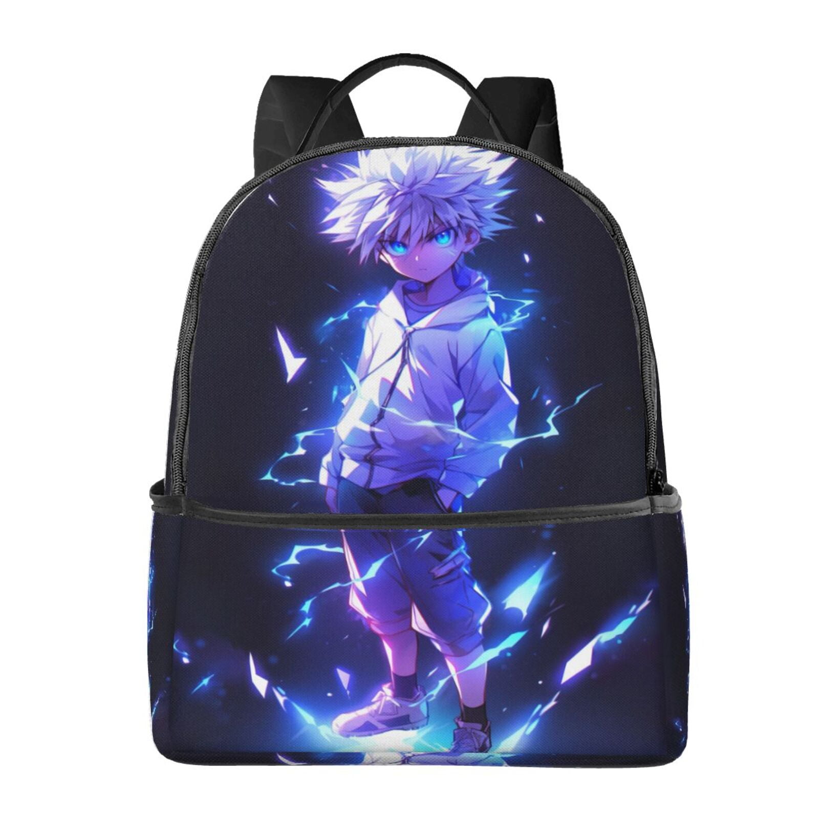 14.5in Hunter X Hunter Killua Lightning Backpack Lightweight Backpacks ...