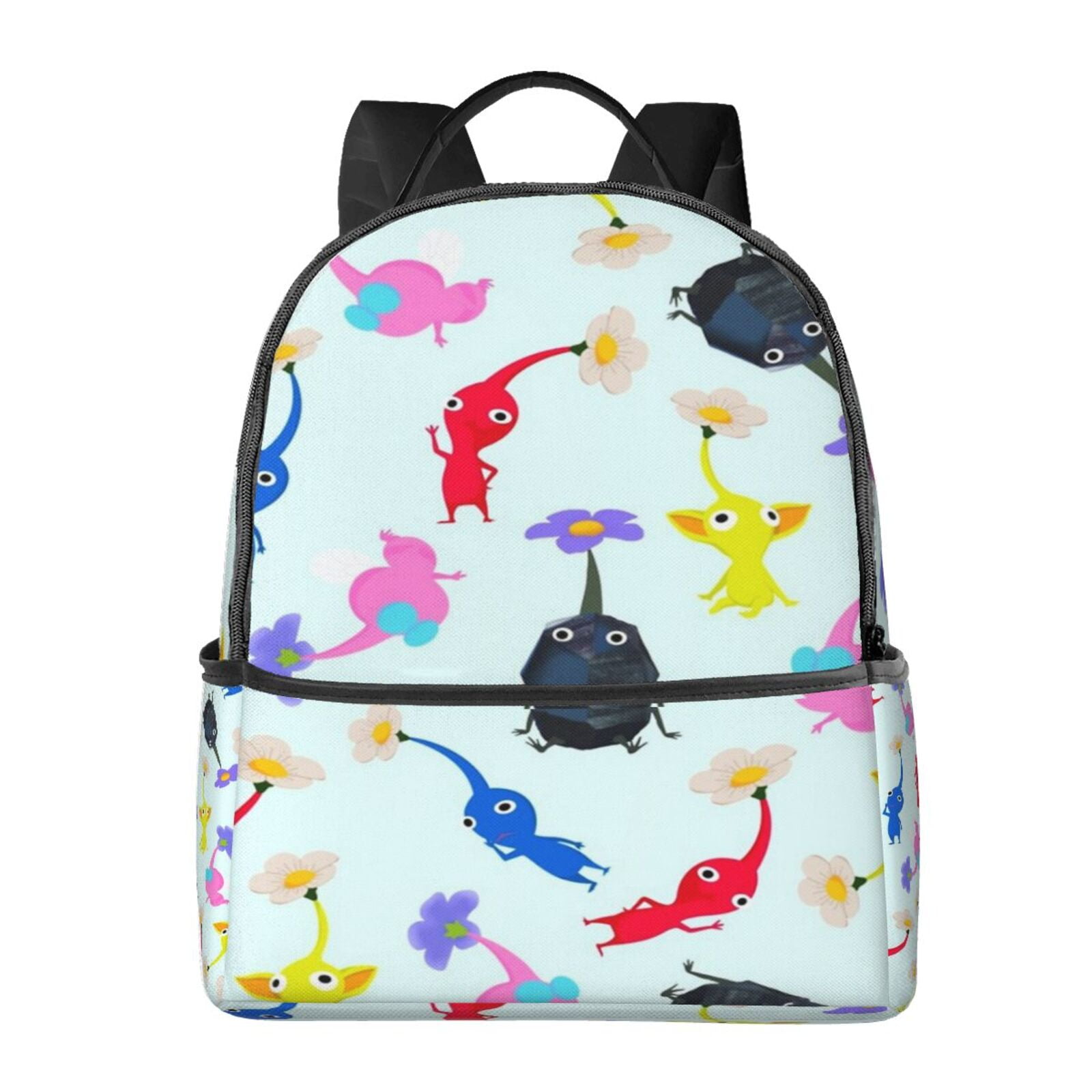 14.5in Pikmin Backpack Lightweight Backpacks Portable Outdoor Travel ...
