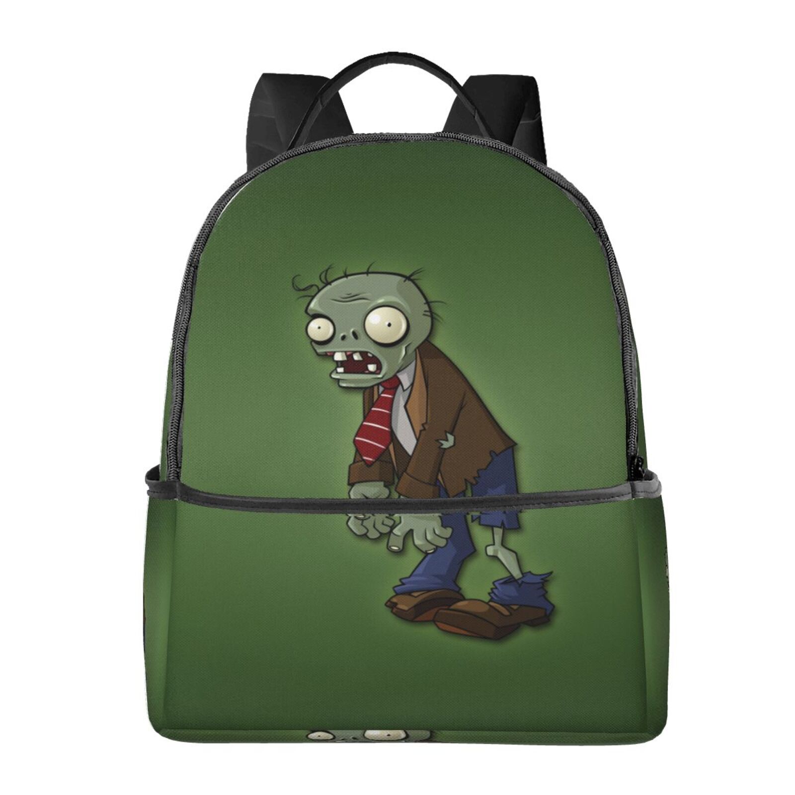14.5In Plants vs Zombi-e Backpac Lightweight Backpac Portable Outdoor ...