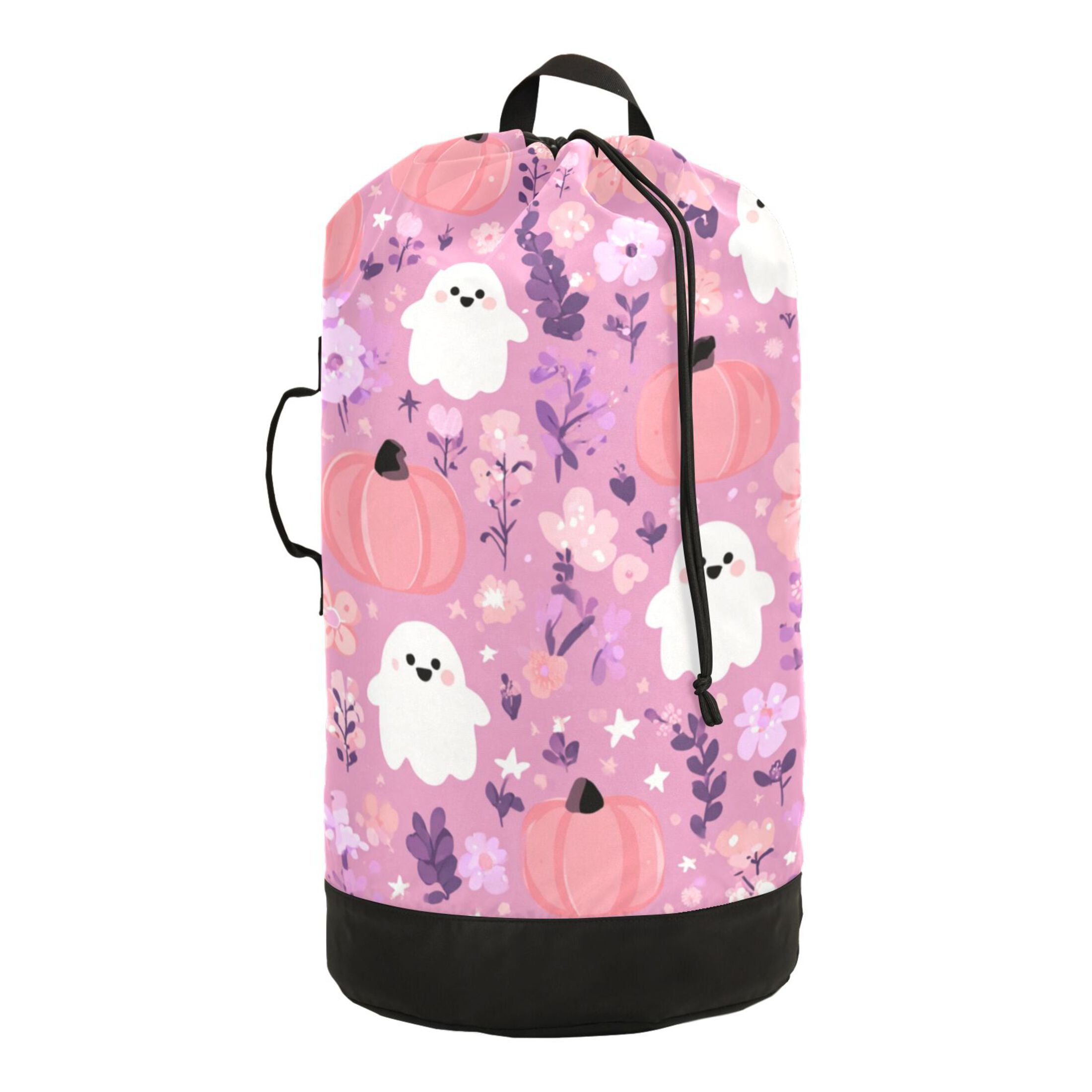 14.5x29.3in Laundry Backpack Bag with Drawstring & Adjustable Straps ...