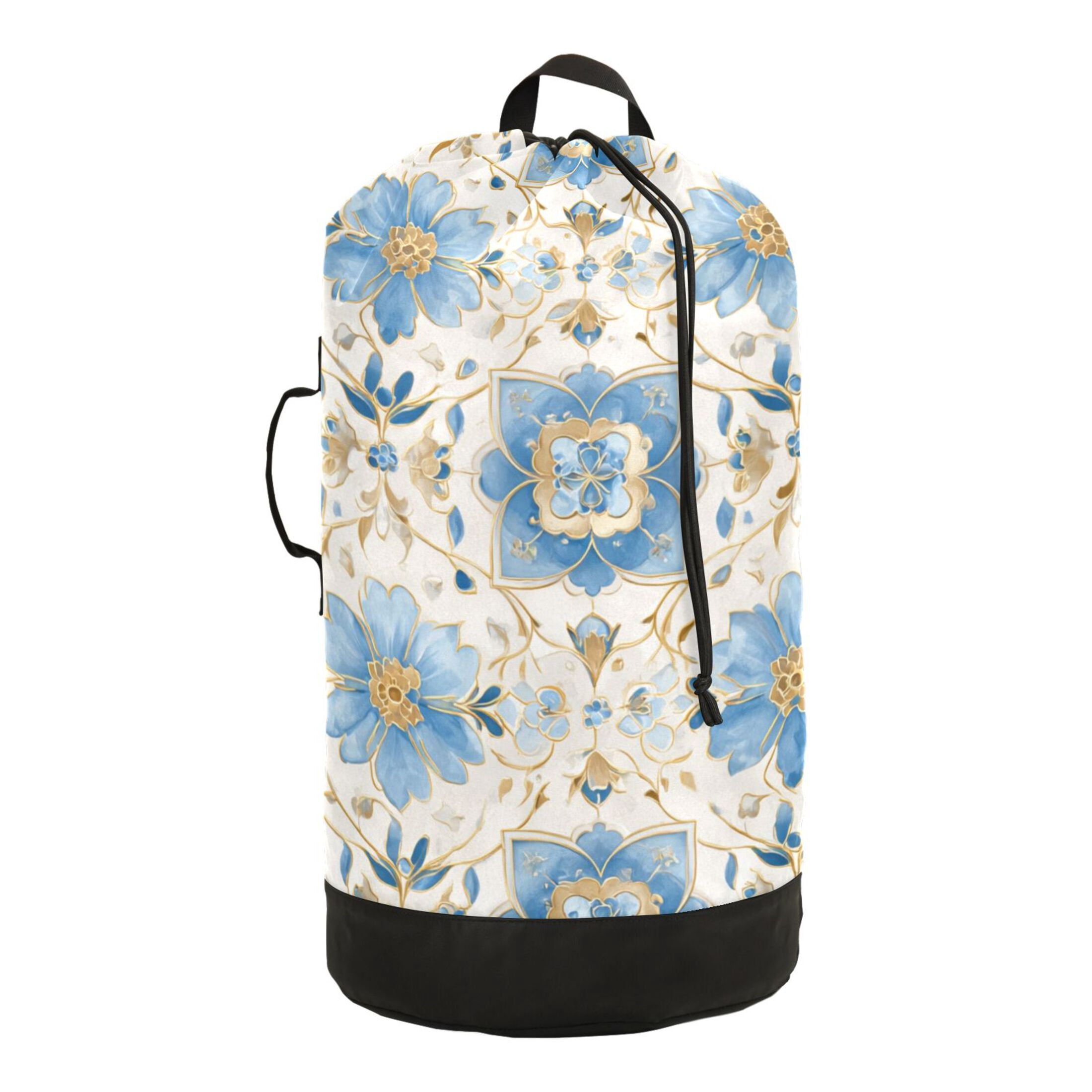 14.5x29.3in Laundry Backpack Bag with Drawstring & Adjustable Straps ...