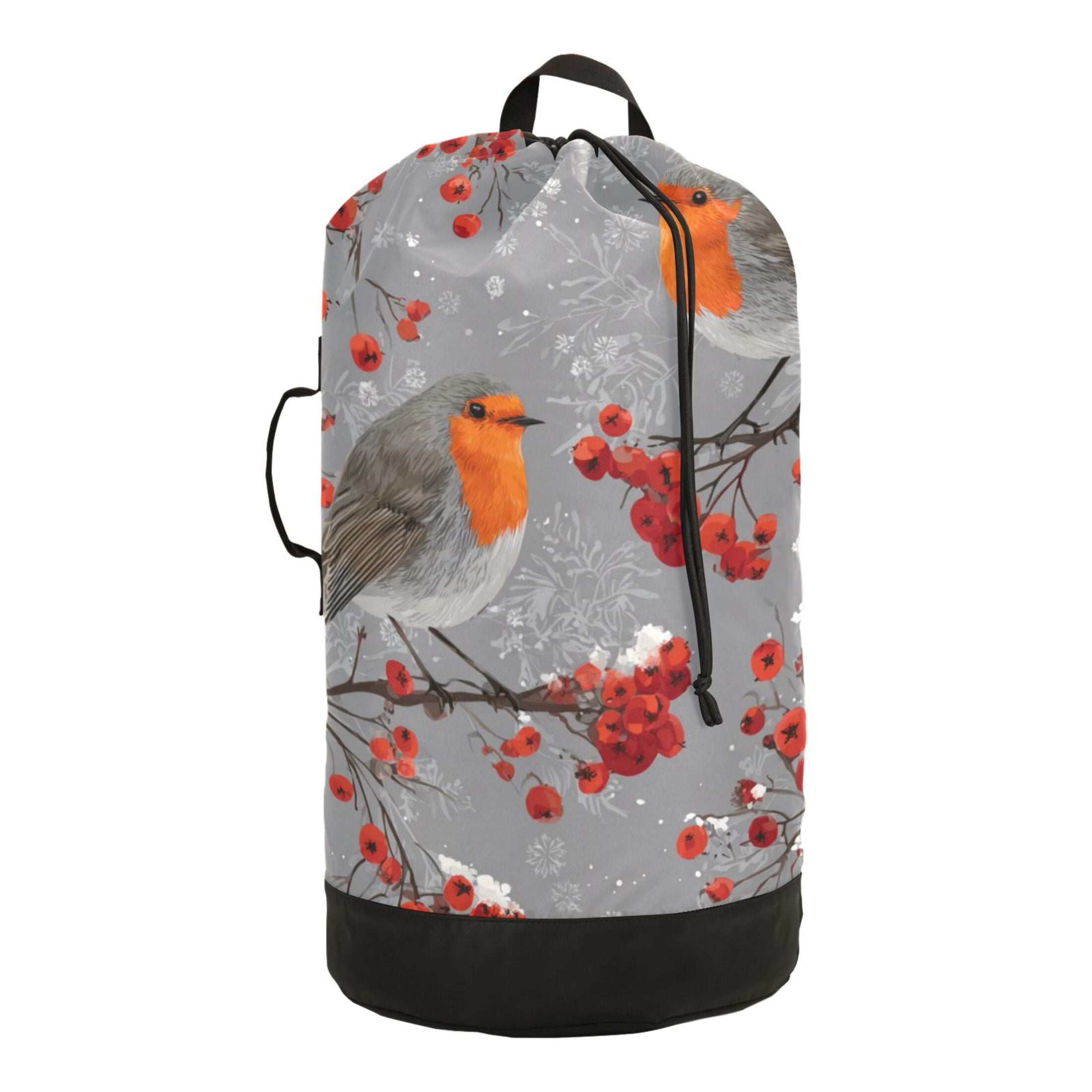 14.5x29.3in Laundry Backpack Bag with Drawstring & Adjustable Straps ...