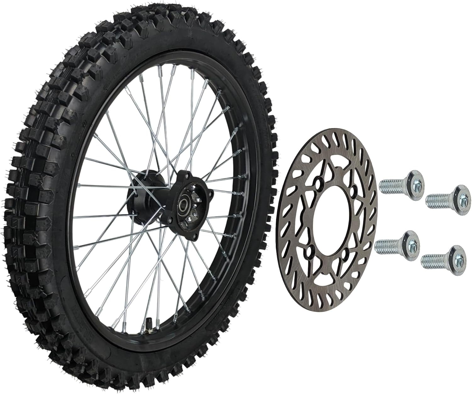 14" Front Wheel Rim Assembly for 125cc Apollo Honda XR50 CRF50 TaoTao ...