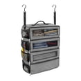 14.6x9x20 Inch Portable Travel Storage Rack Hanging Travel Shelf - with ...
