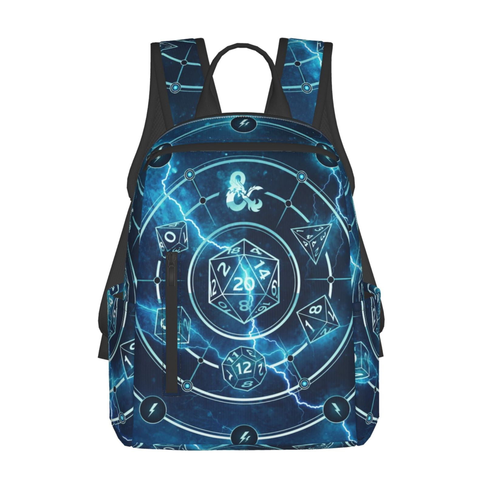 14.7In Dungeons And Dragon Backpack Lightweight Laptop Backpack Casual ...