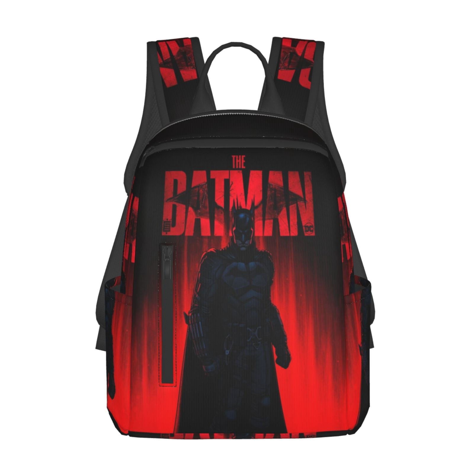 14.7in Bat-,Menn Backpack Bookbag Casual Large Laptop Lightweight ...