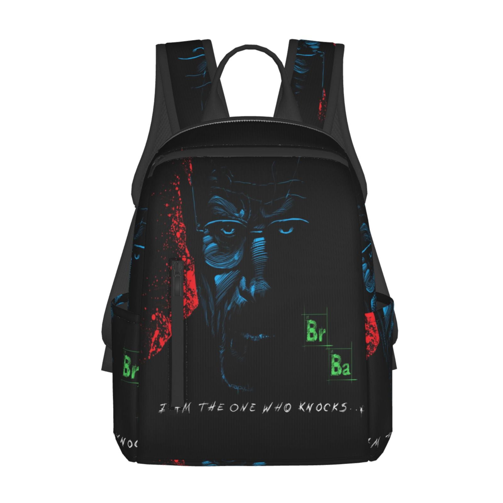 14.7in Breaking Bad Backpacks Cute Laptop Bag Cartoon Bags Bookbag ...
