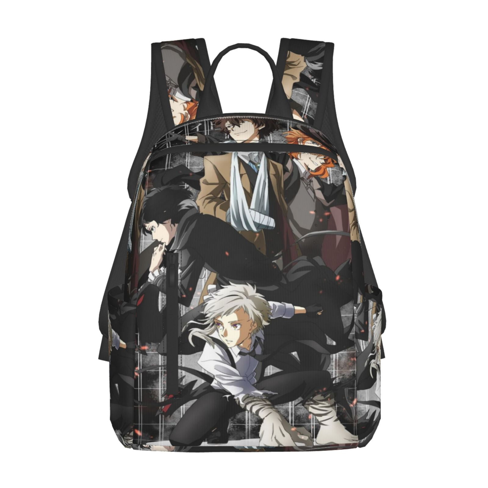 14.7in Bungo Stray Dogs Dazai Osamu Backpack Cute Cartoon Lightweight ...