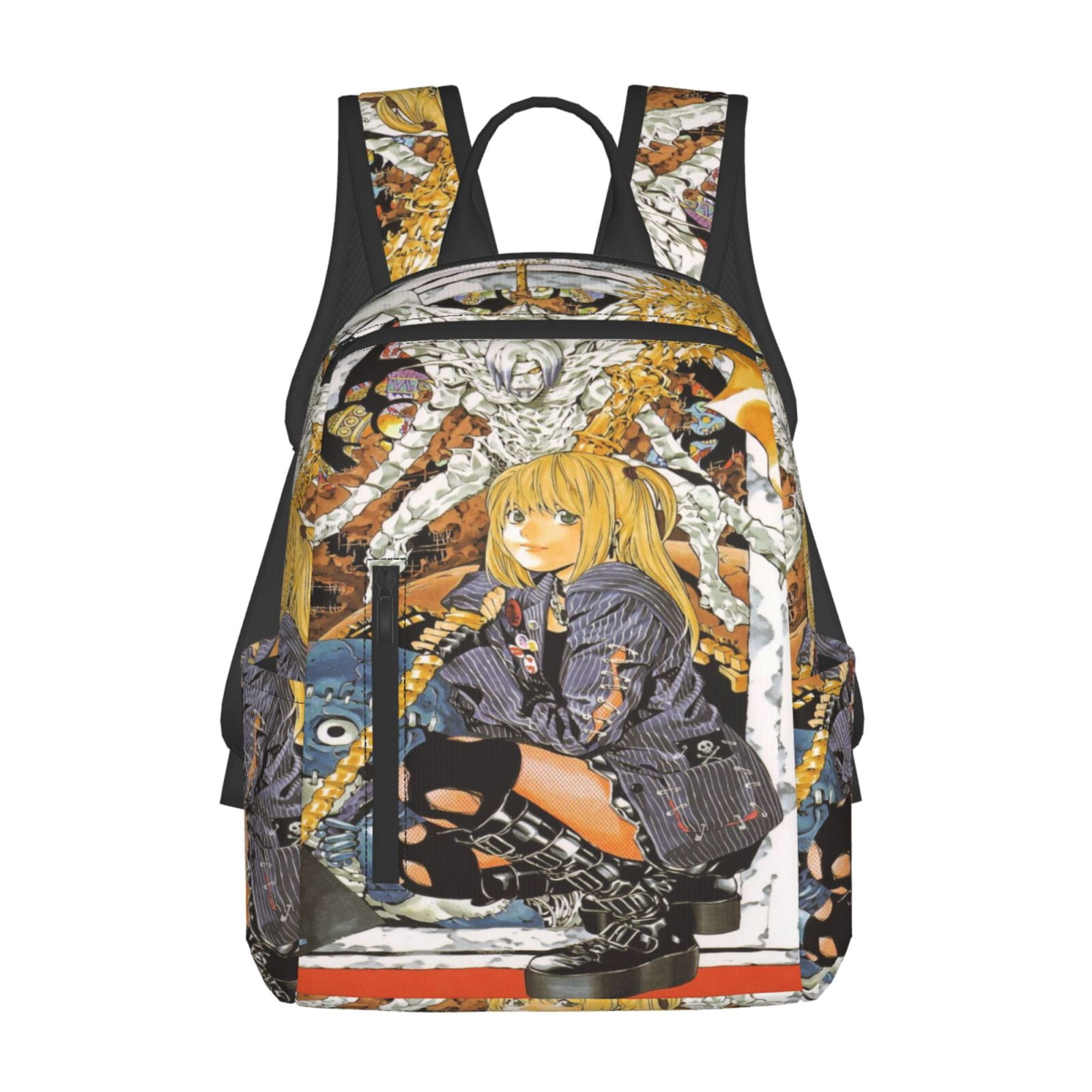 14.7in Death N0-te Backpack Lightweight Bookbag Travel Laptop Bag-Great ...