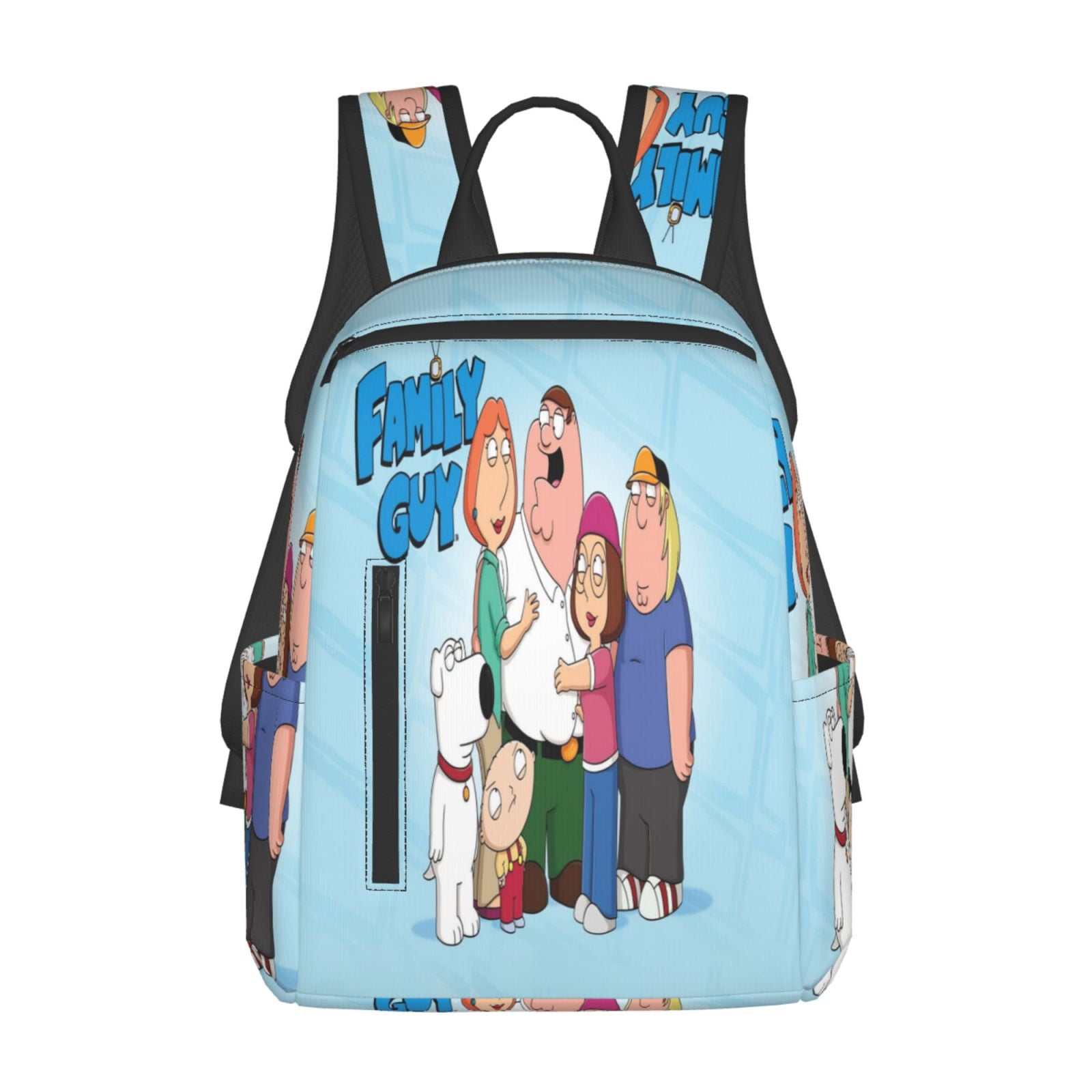 14.7in Fam-ily Guy Backpack Lightweight Bookbag Travel Laptop Bag for ...