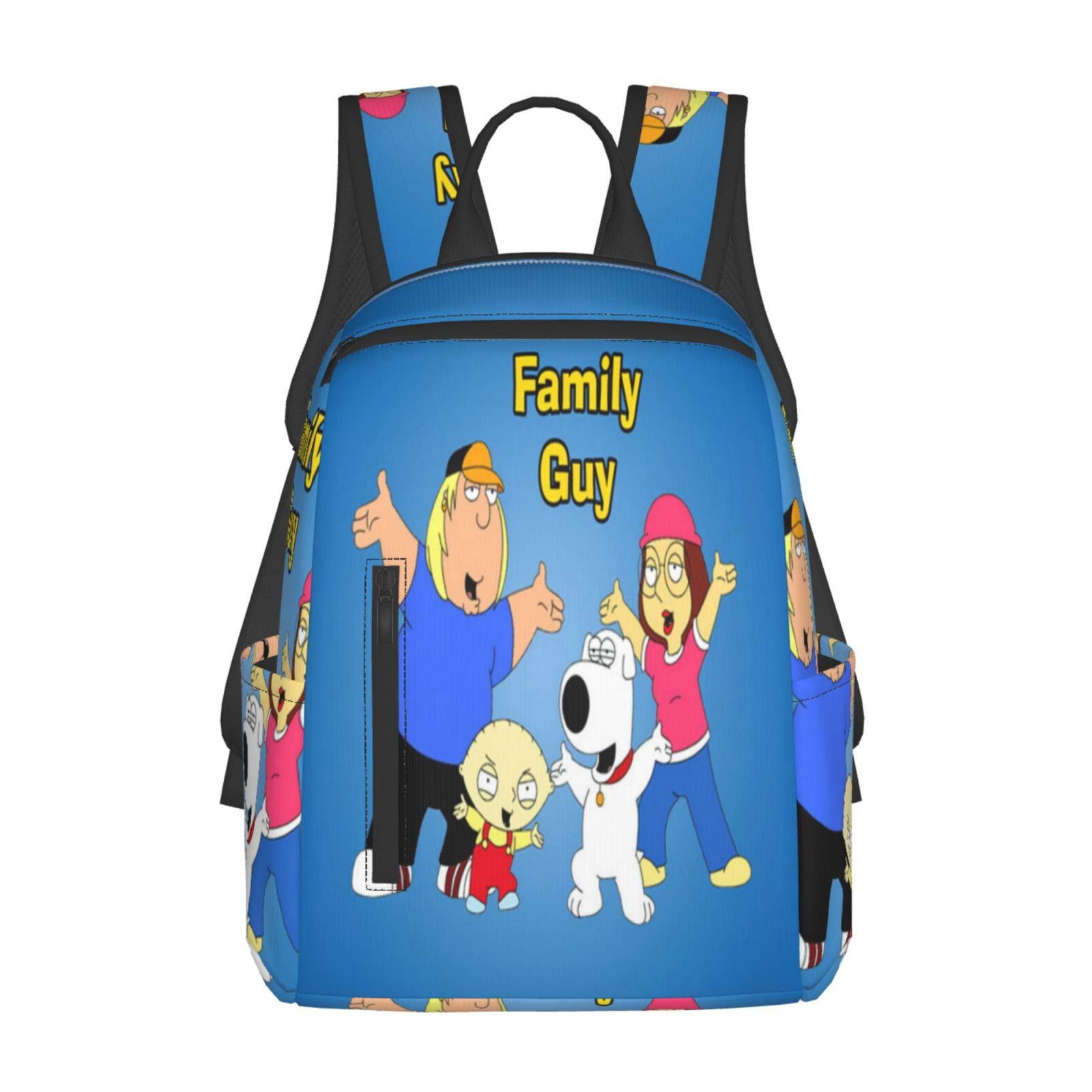 14.7in Fam-ily Guy Backpack Lightweight Bookbag Travel Laptop Bag for ...