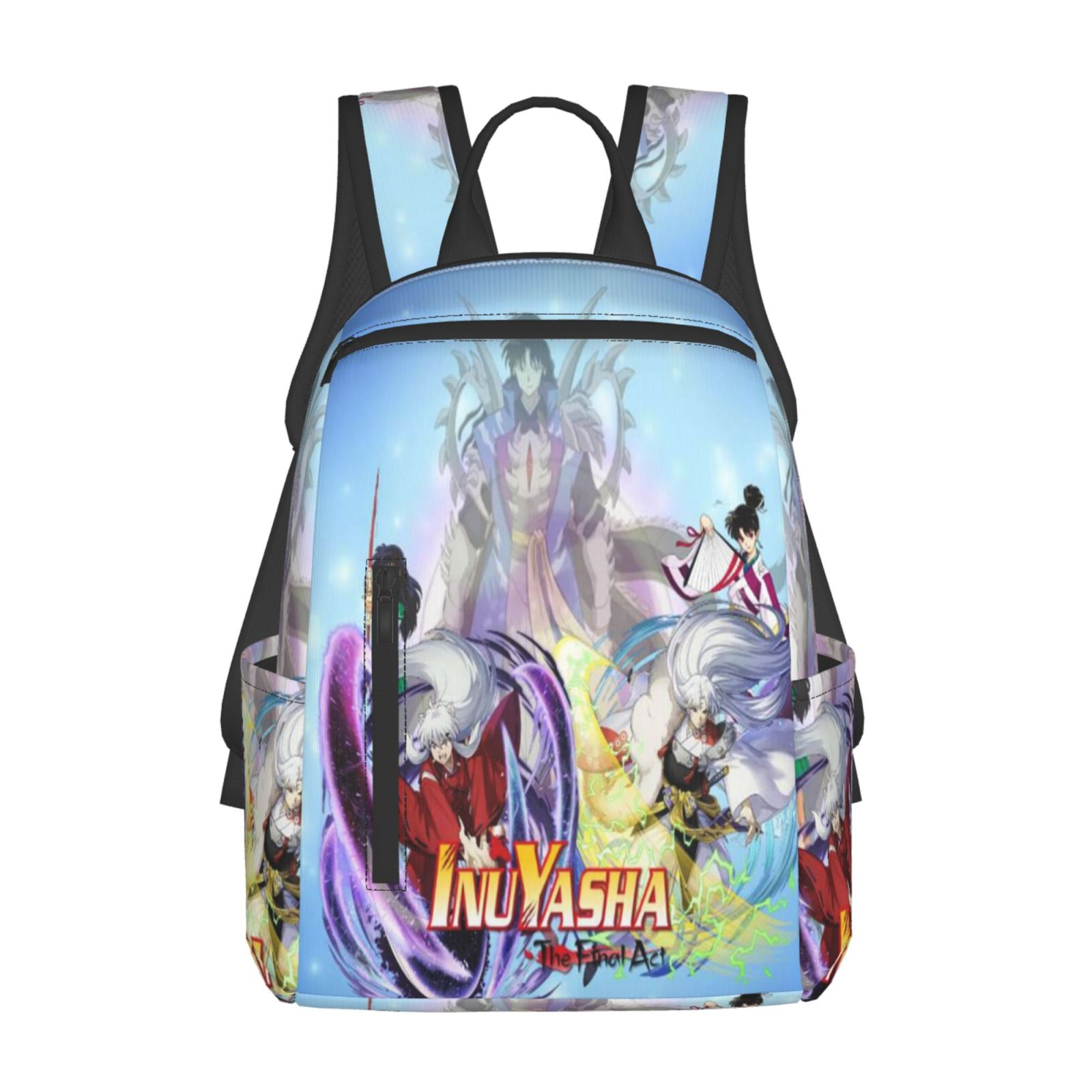 14.7in Inuyasha The Final Act Backpack Bookbag Casual Large Laptop Lightweight Backpacks ...
