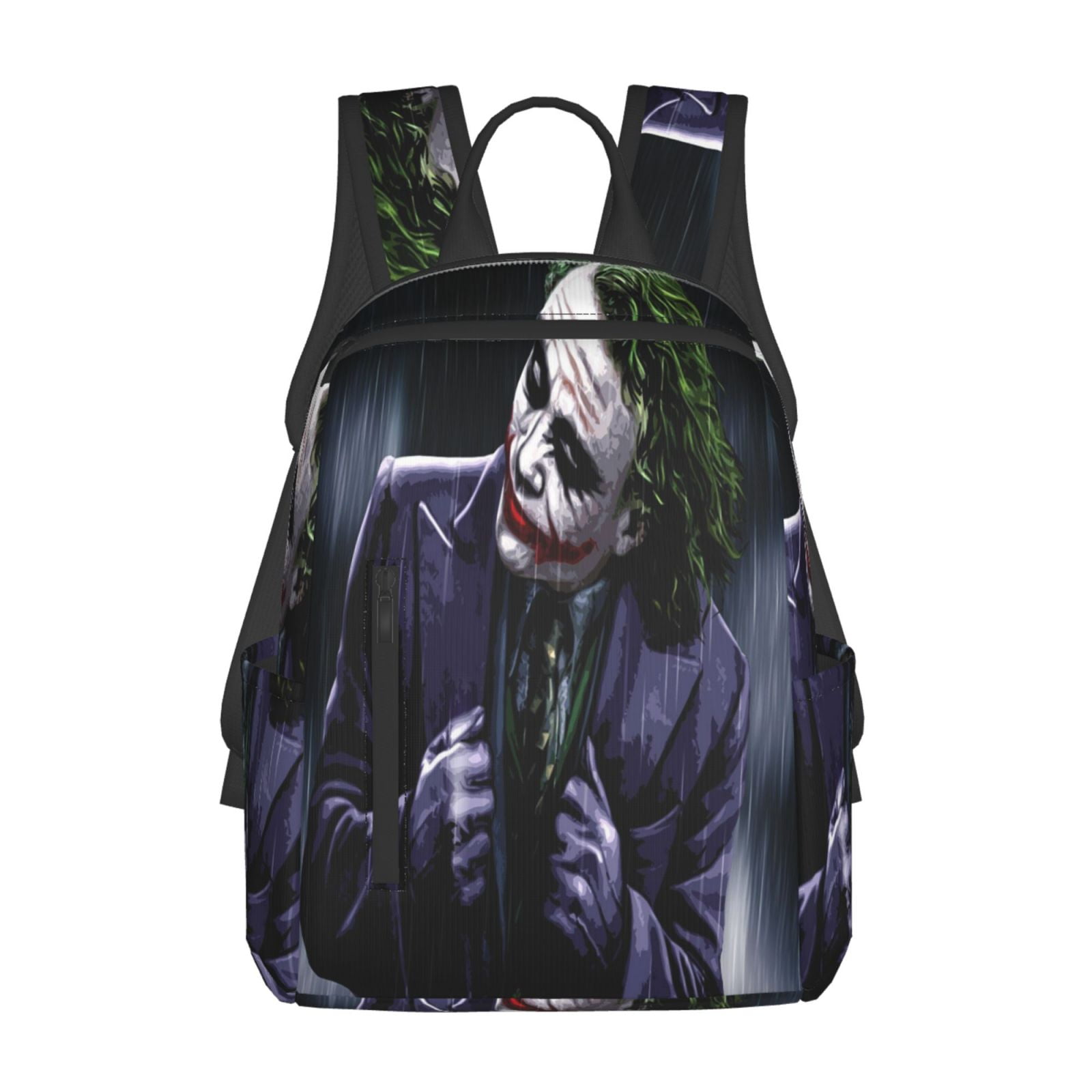 14.7In Joker Backpac Cute Cartoon Lightweight Backpac Outdoor Travel ...