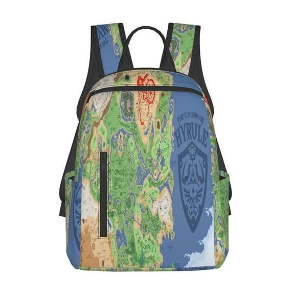 14.7in Le-Gend 0f Zel-,Da0 Backpack Bookbag Casual Large Laptop ...