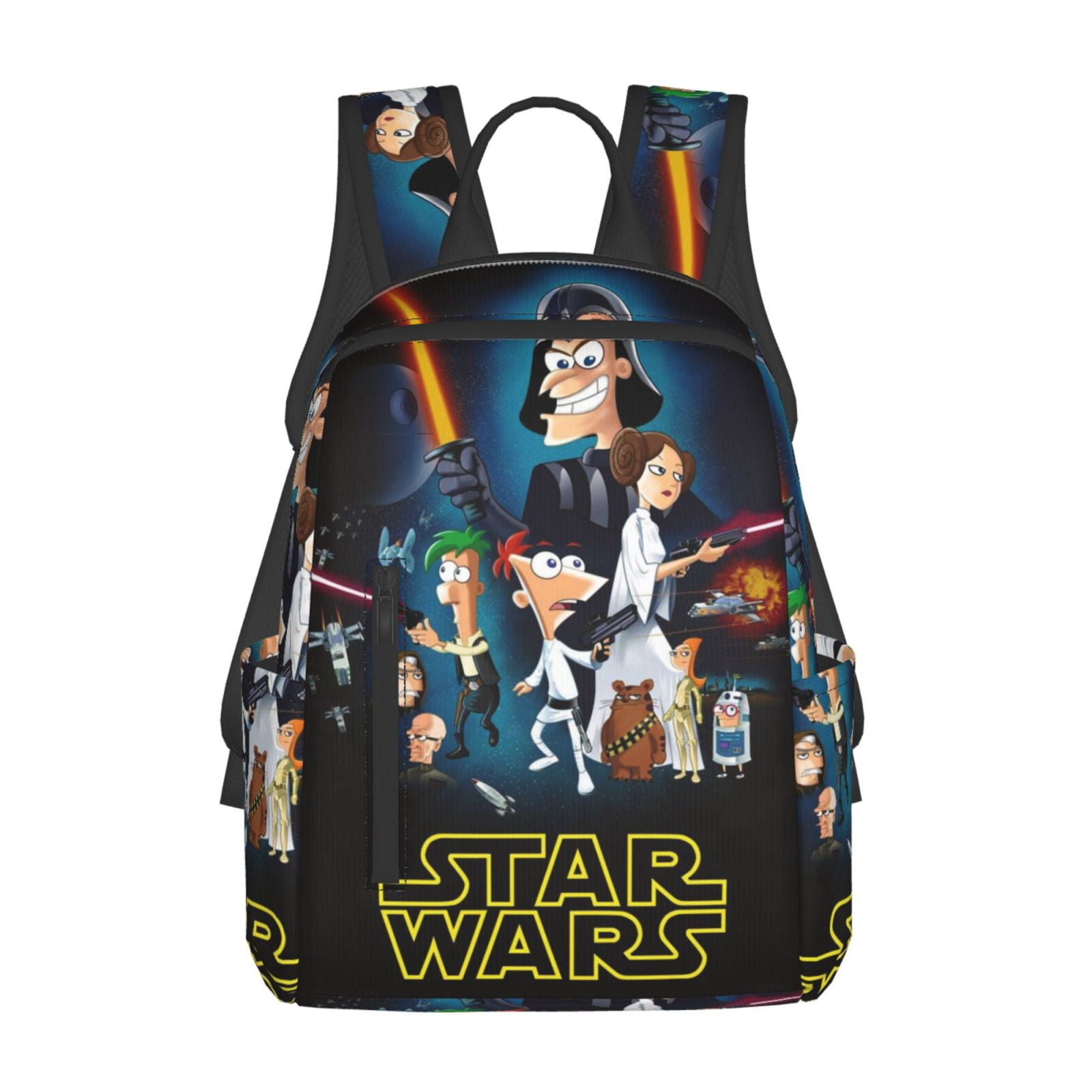 14.7in Phi-Neas Friend Ferb0 Backpack Bookbag Casual Large Laptop ...