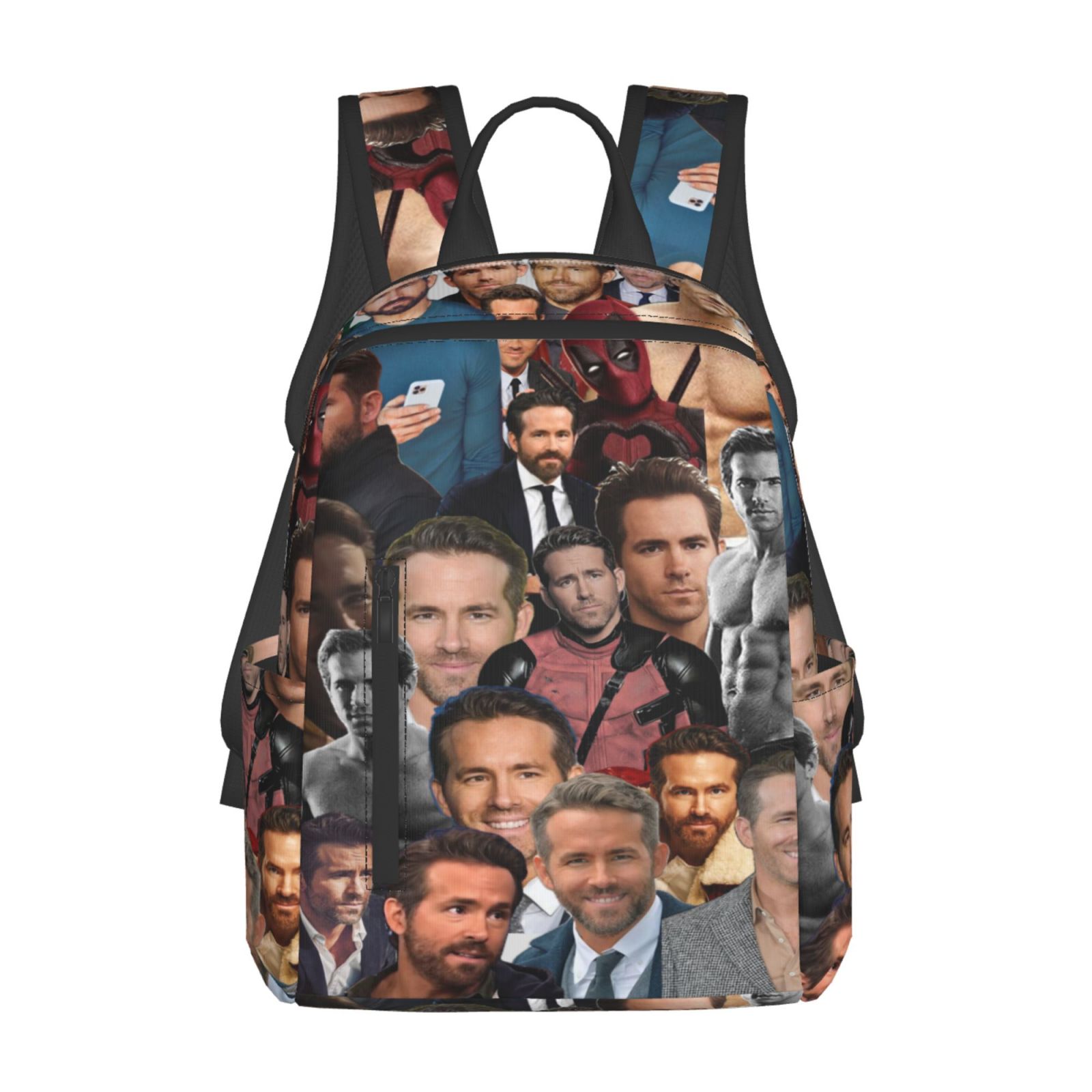 14.7in Ryan Reynolds Backpack Lightweight Bookbag Travel Laptop Bag ...
