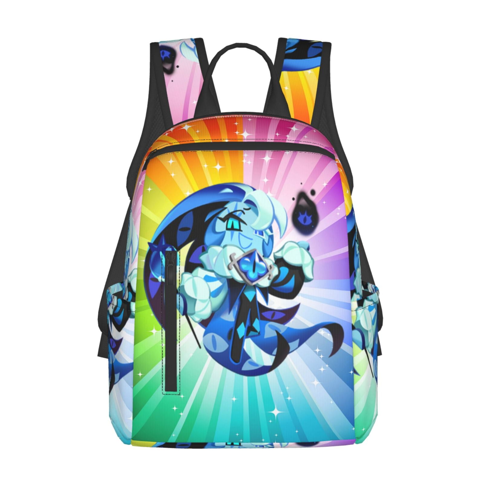 14.7in Shadow Milk Cookie Backpack Bookbag Casual Large Laptop Lightweight Backpacks ...