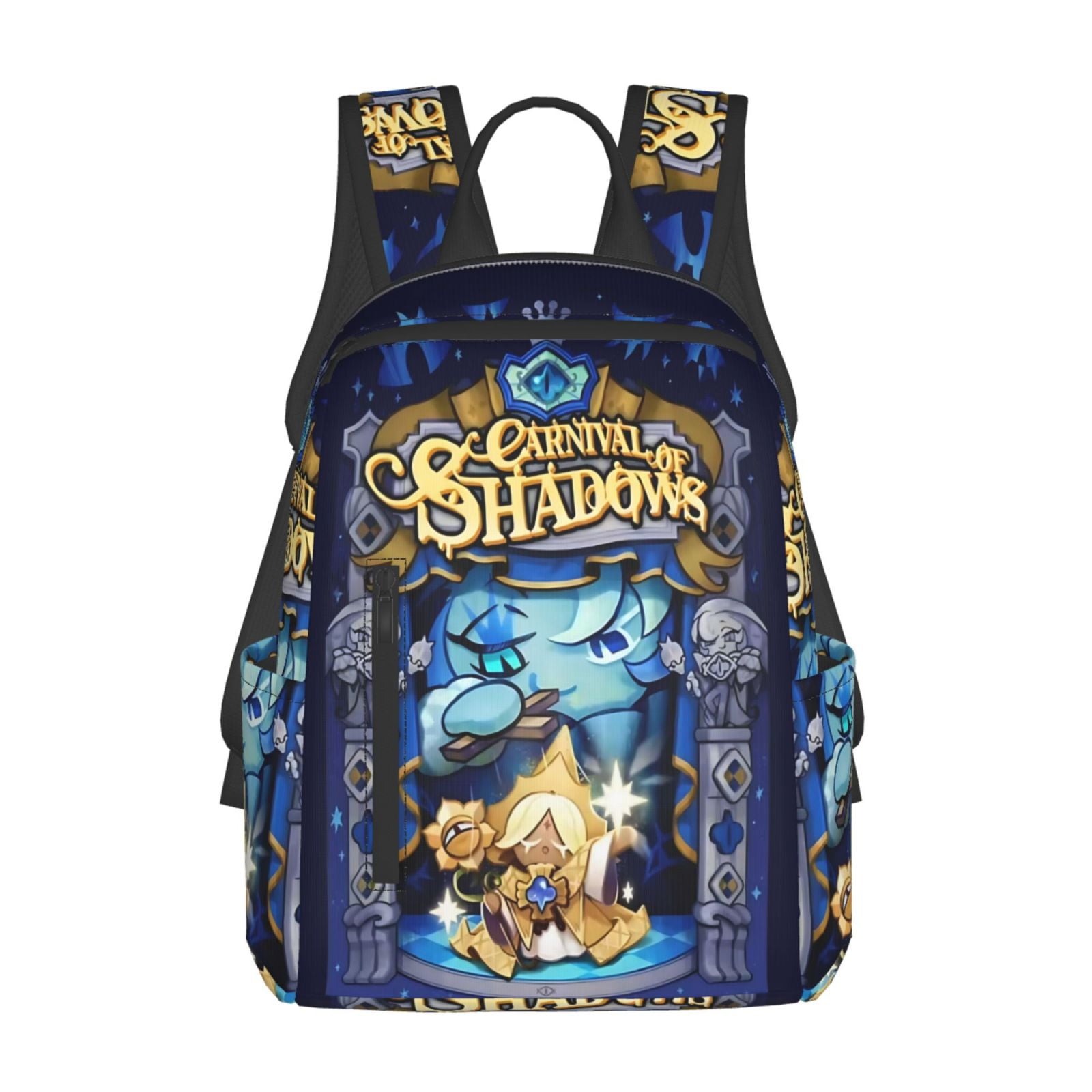 14.7in Shadow Milk Cookie Backpack Bookbag Casual Large Laptop Lightweight Backpacks ...