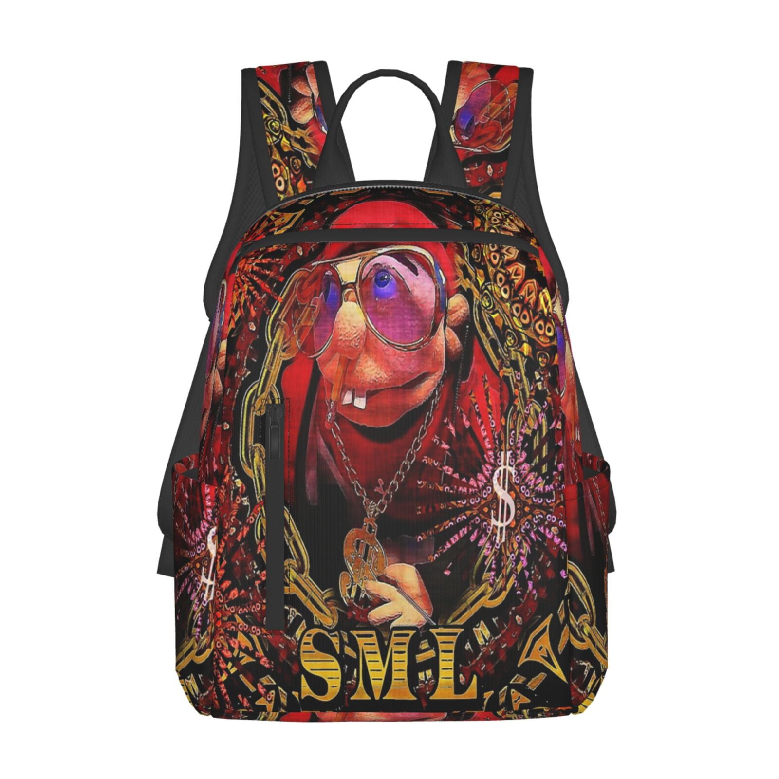 14.7in Sml Jef-Fy Backpack Front Pocket Durable Bookbag Small Shoulder ...