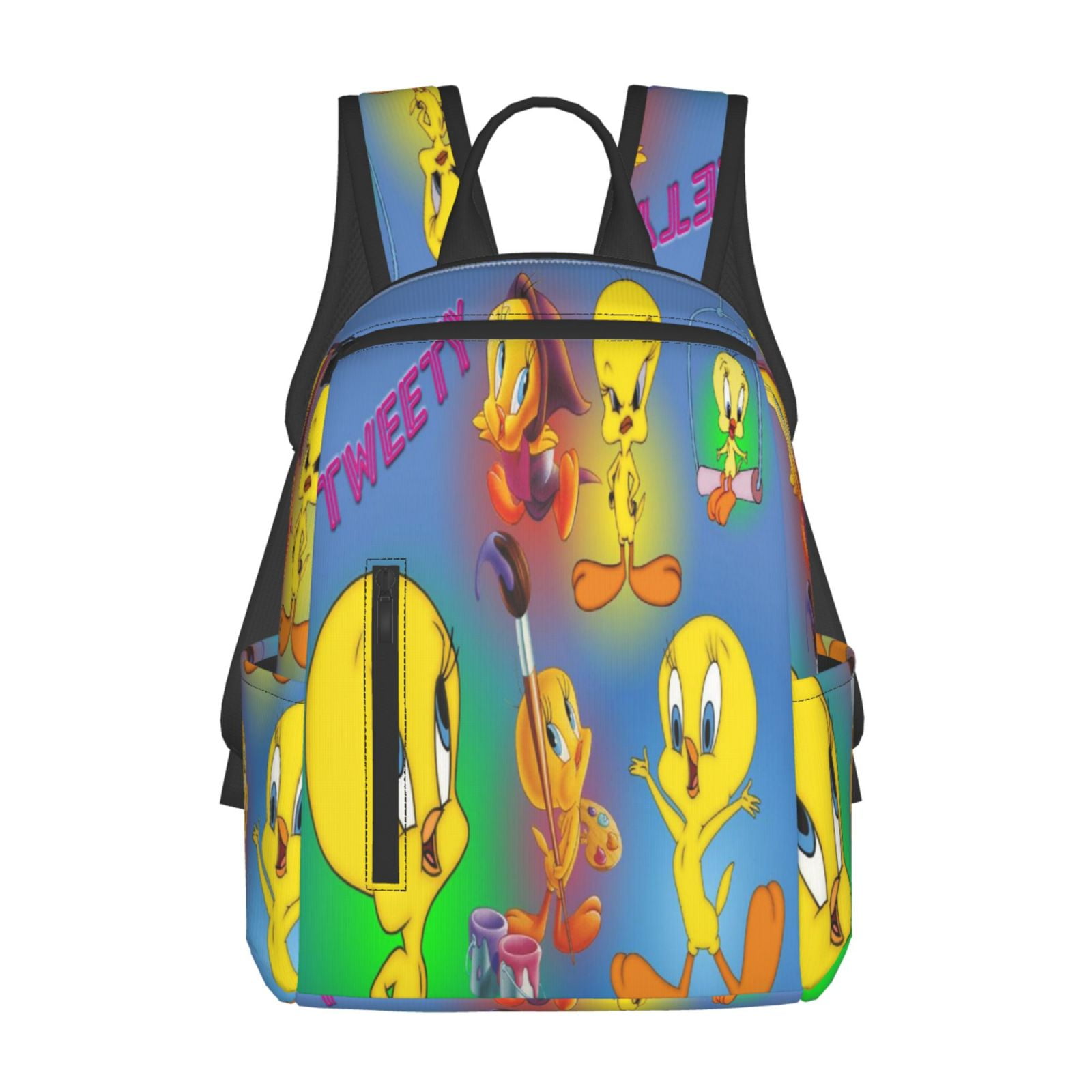 14.7in Tweety Bird Backpack Lightweight Laptop Backpack Casual Daypack ...