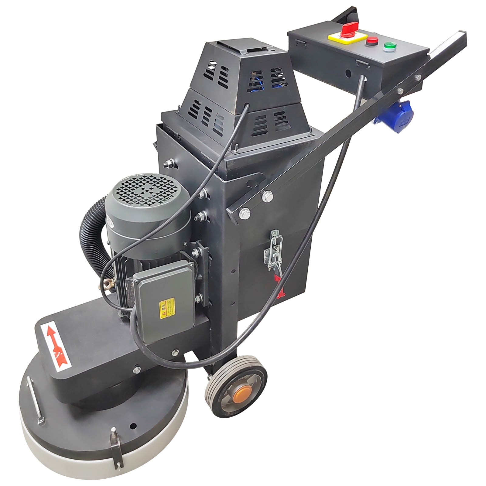 14.9 Inch Concrete Floor Grinder Ground Polishing Machine 220V with 20L ...