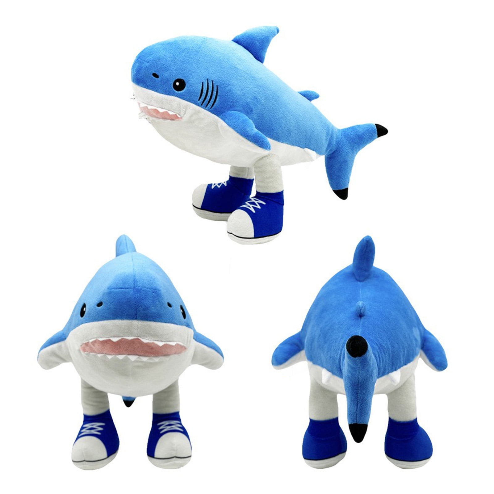 14.96" Italian Brainrot Adorable Shark Plush Toy Tralalero Tralala ...
