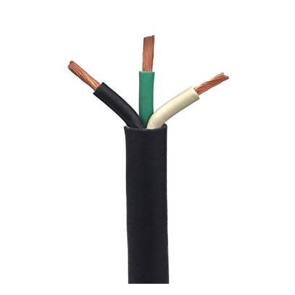 14 AWG SJOOW Portable Cord, 3 Conductor 300V Power Cable, EPDM Wires ...
