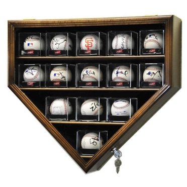 Baseball Home Plate Base Display Case Cabinet (Full-Size MLB) - Walmart.com