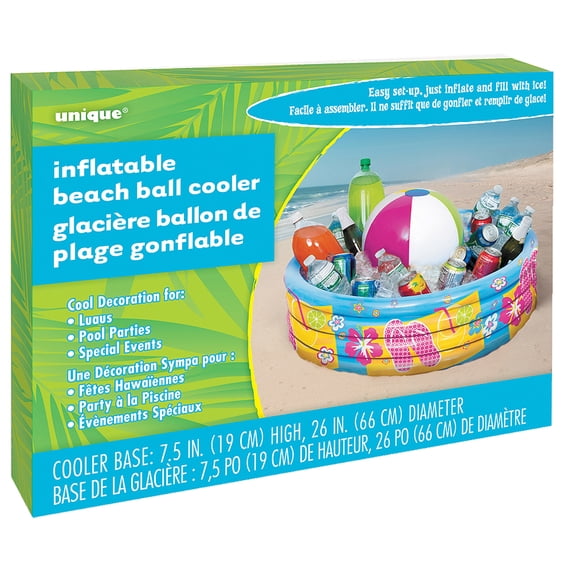 14" Beach Ball Inflatable Cooler - Walmart.com