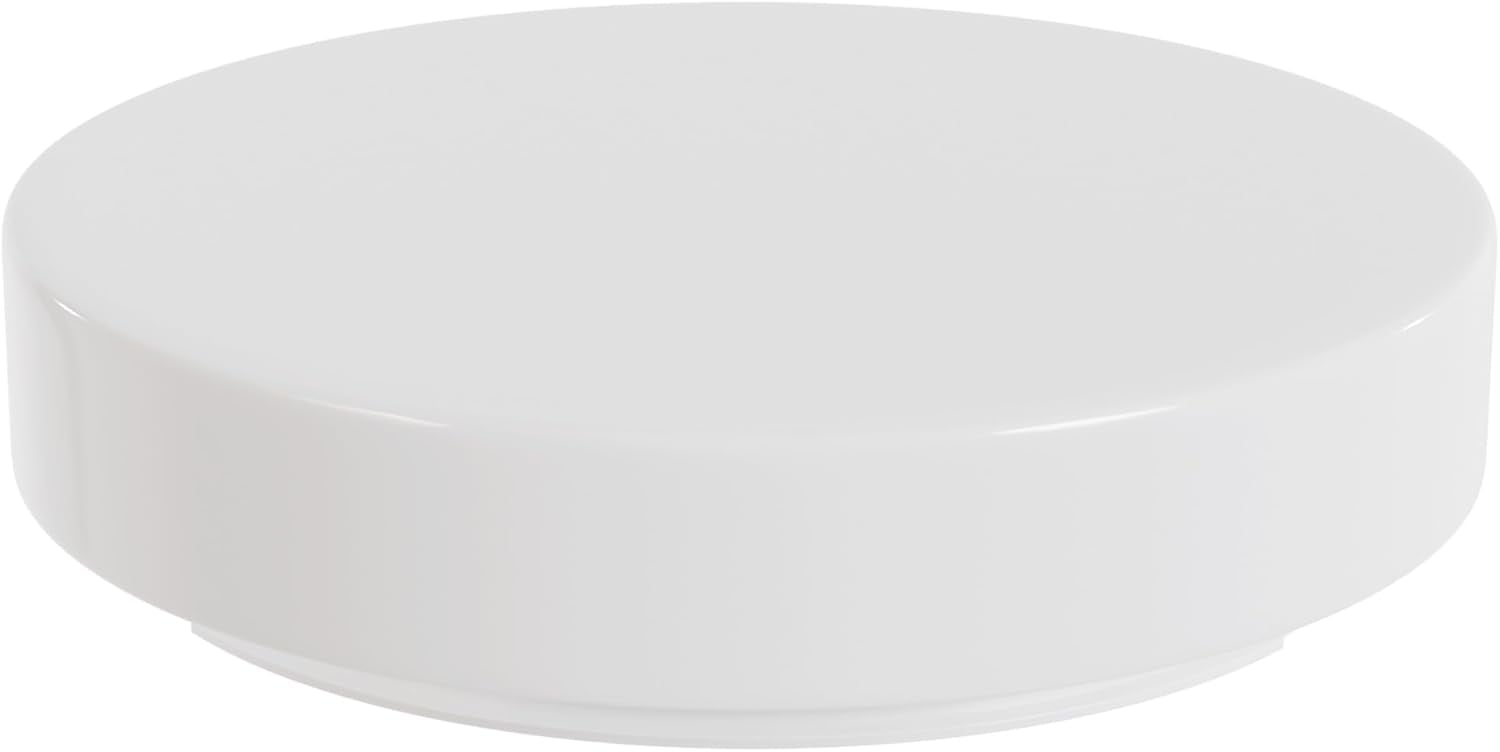 14" Circline Acrylic Drum Lens | White Lamp Shade Replacement, 12.625 ...
