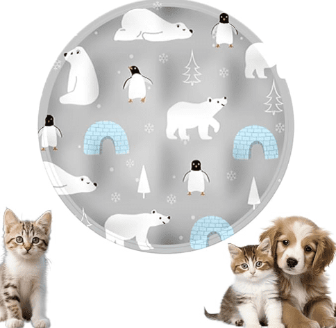 14" Cooling Mat for Cats, 2025 New Pet Water Bed Pets Cooling Mats Pet ...