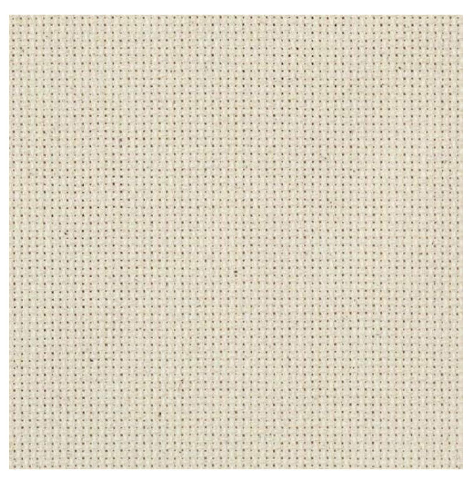 14 Count Aida Cloth - Natural, 60" Wide by The Yard - Cross Stitch ...