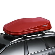 Goplus 14 Cu Ft Rooftop Cargo Box - Heavy Duty, Dual-Sided Opening ...