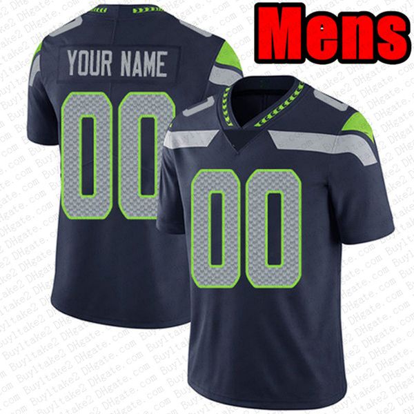 14 DK Metcalf 7 Geno Smith Jaxon Smith-Njigba Football Jersey Devon ...