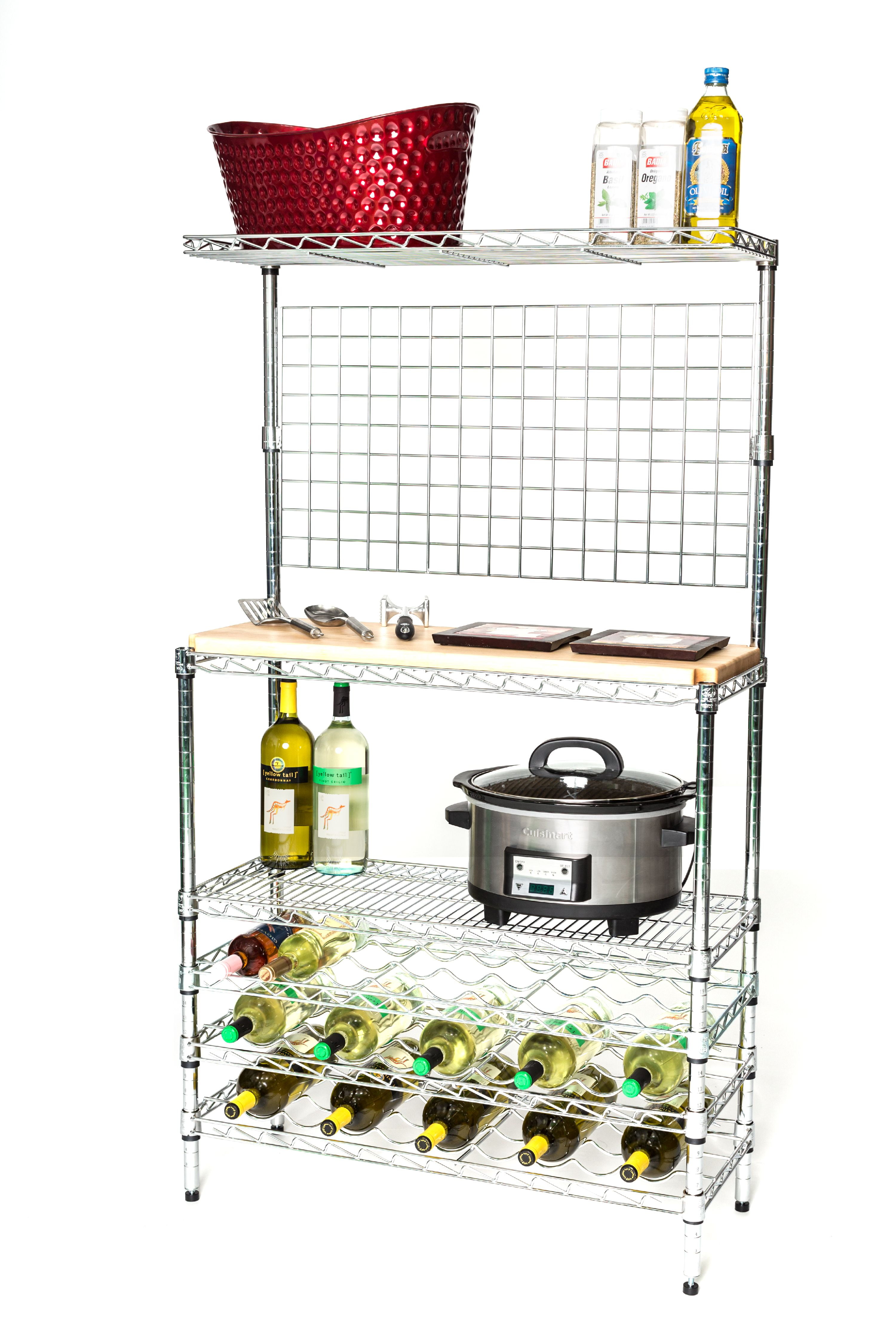 Chrome Bakers Racks in Kitchen & Dining Furniture - Walmart.com