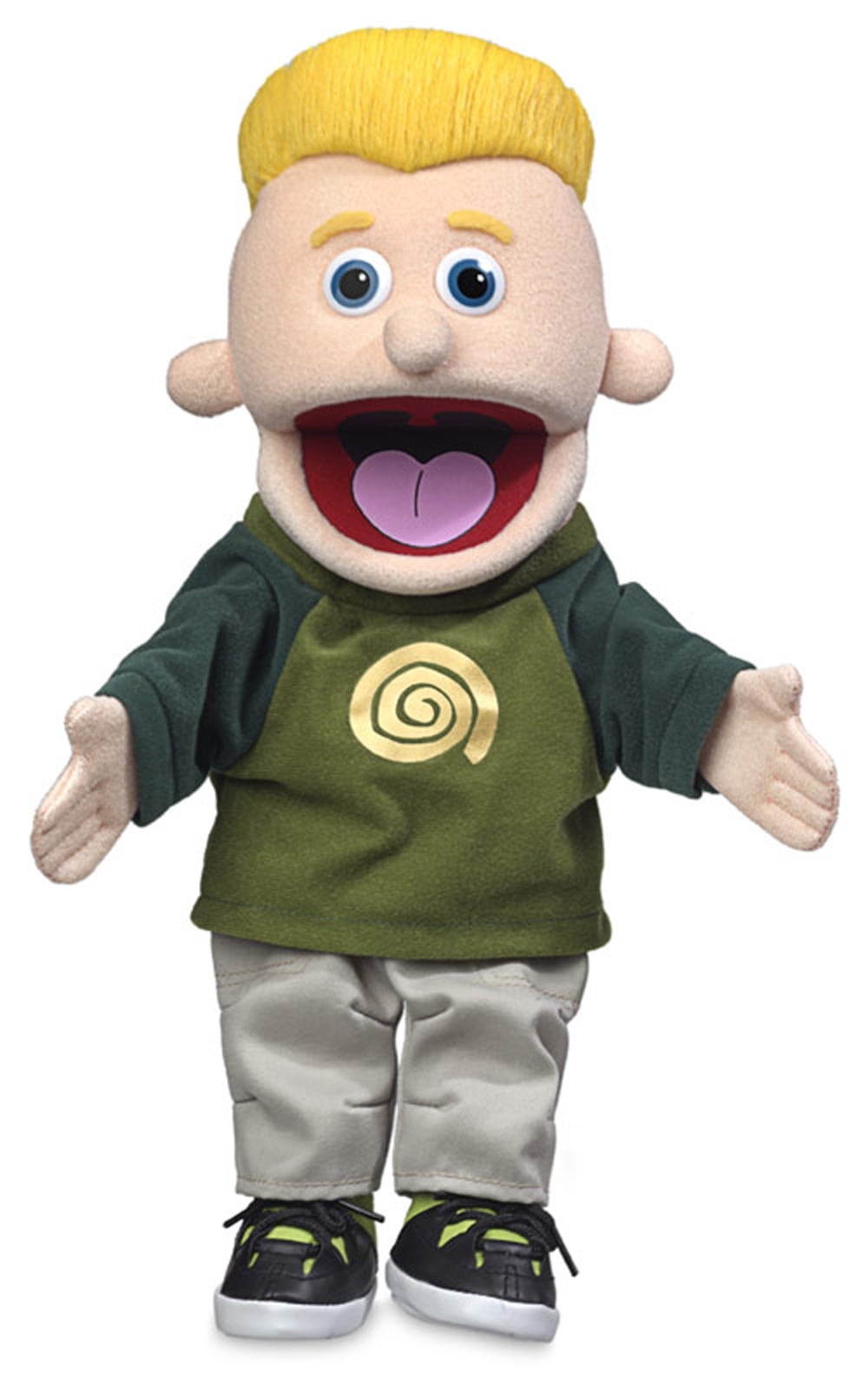 14" Eddie, Peach Boy, Hand Puppet - Walmart.com