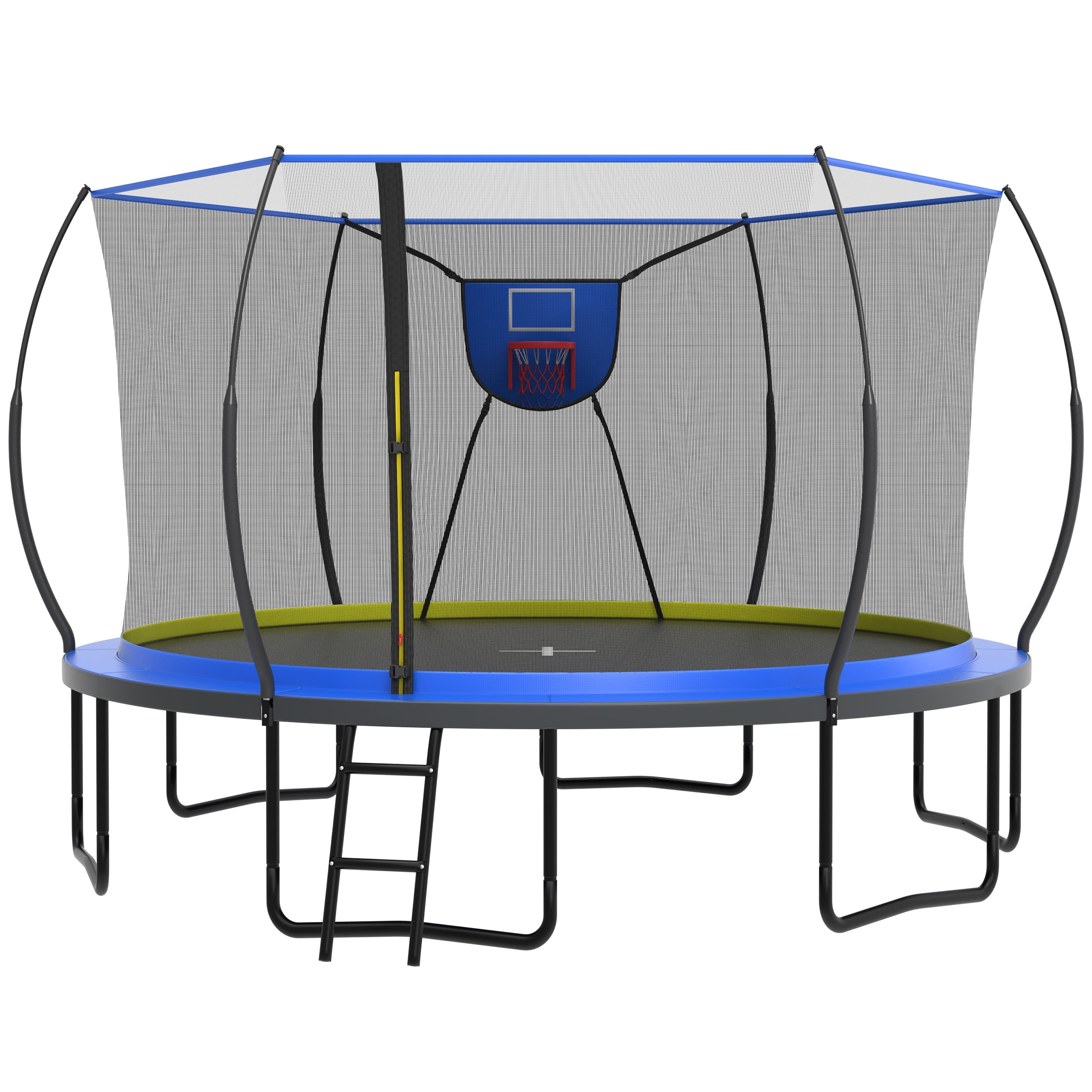 14 FT trampoline for kids and Adults, Outdoor Trampoline with ...
