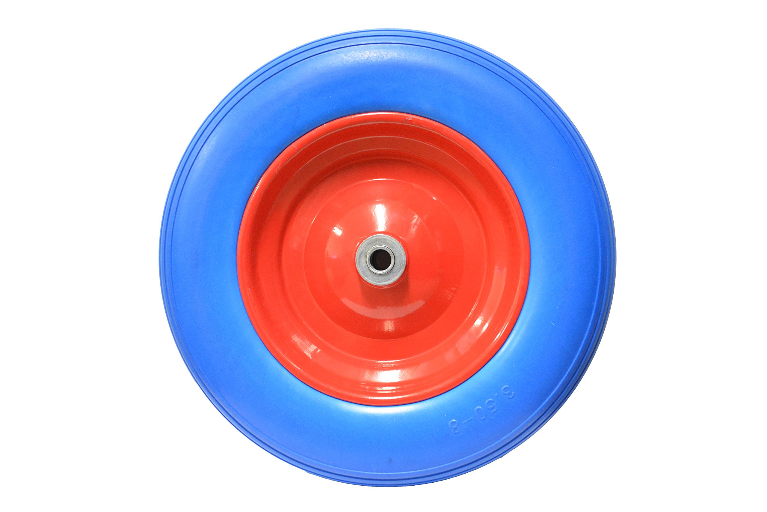 14" Flat Free Wheel Barrow Tire (5/8" Center Shaft Hole) - Walmart.com