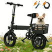 iSinwheel EB1-Pro 14-inch Foldable Electric Bike for Adults, 500W ...