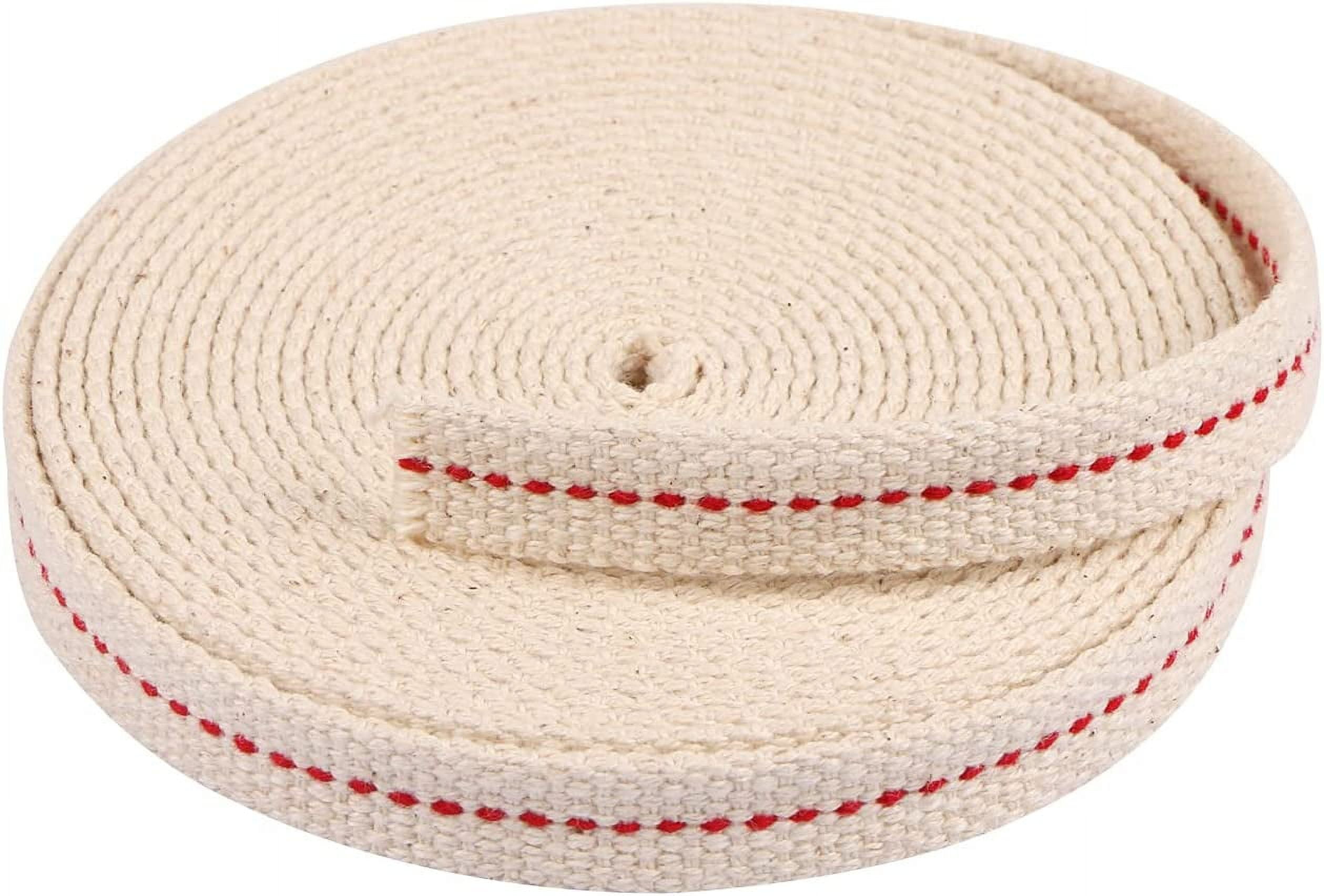 14 Foot Oil Lamp Wick, 1/2" Inch Flat Cotton Lantern Wick Oil Latern ...