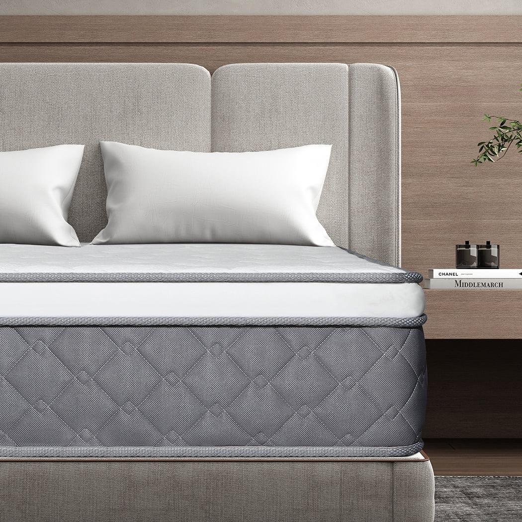 "14"" Gel Memory Foam Hybrid Full Mattress with Pocket Springs in a Box ...