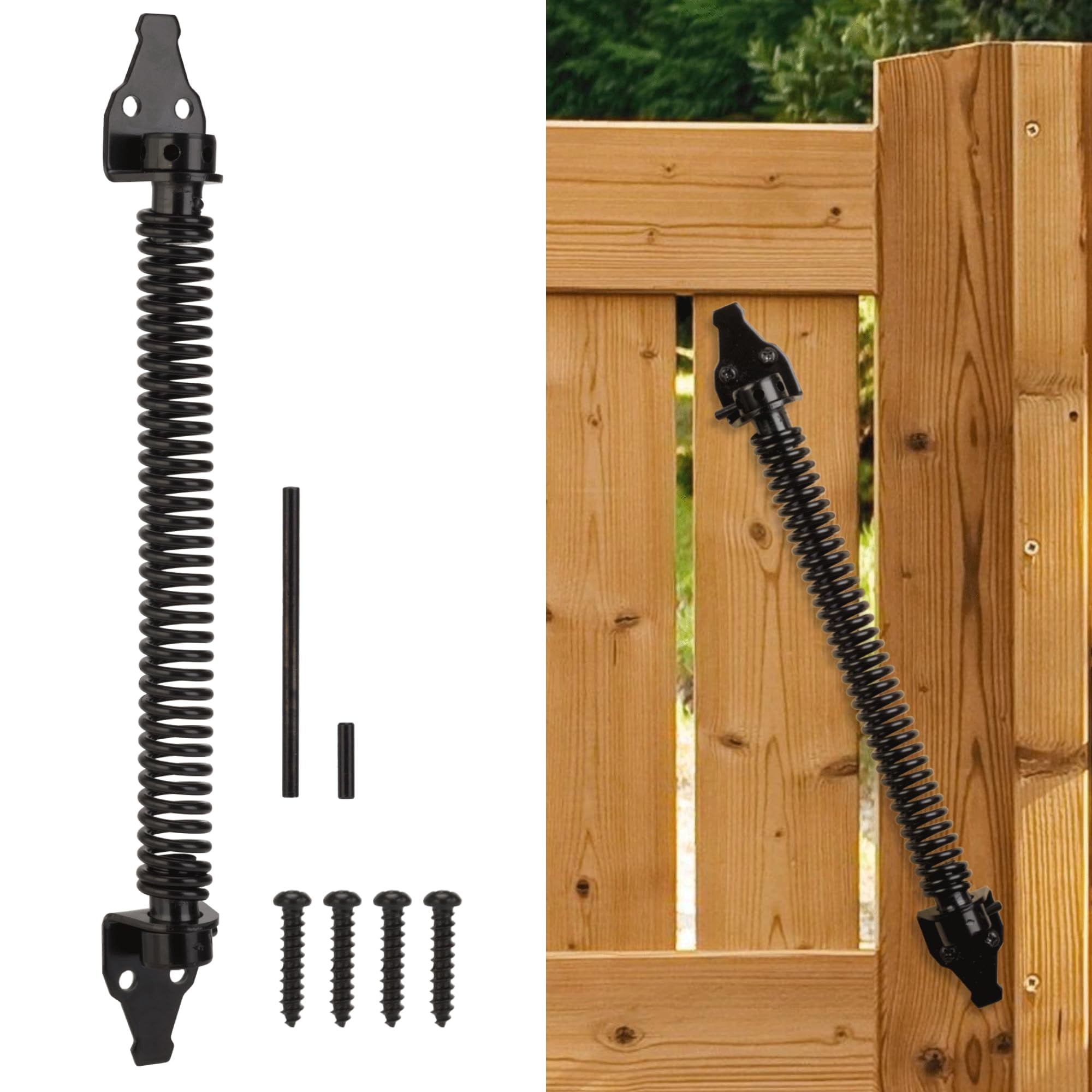 14" Gate Spring Self Closing Heavy Duty Outdoor Door Spring Automatic ...