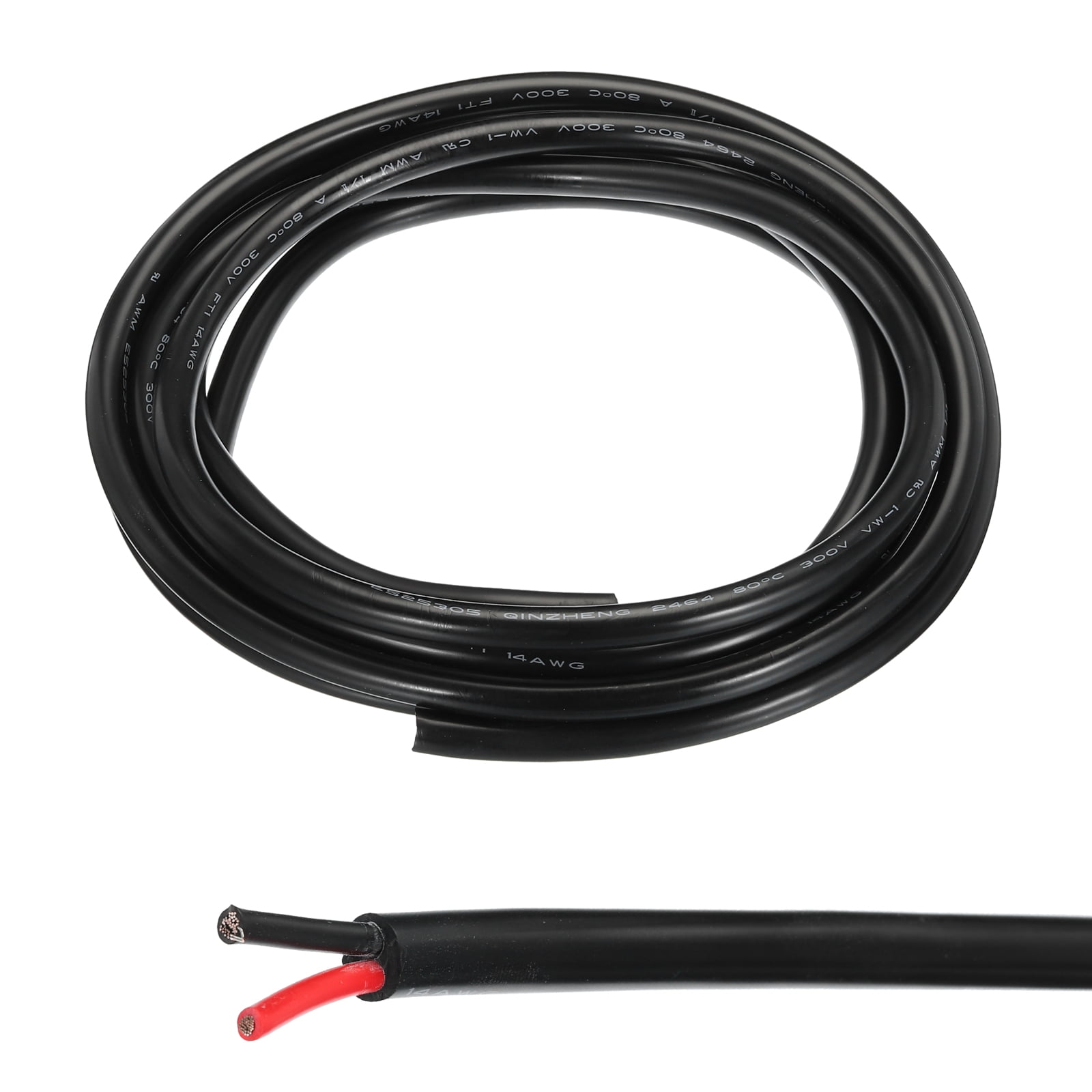 14 Gauge Electrical Wire 2 Conductors 9.84Ft Power Cable Wire Tinned ...