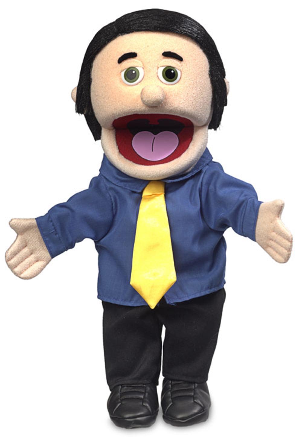 14 George, Peach Dad Businessman, Hand Puppet - Walmart.com