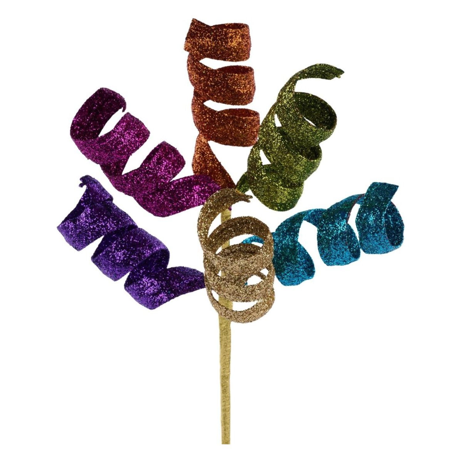 14" Glitter Curl Pick: Fiesta - Walmart.com