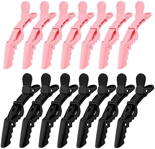 14 Hair Clips - Salon Sectioning and Clips for Hairstyling, Hair ...