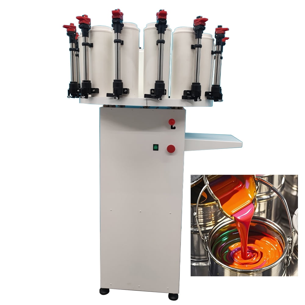 14 Heads Paint Colorant Dispenser Color Mixing Machine Latex Paint ...