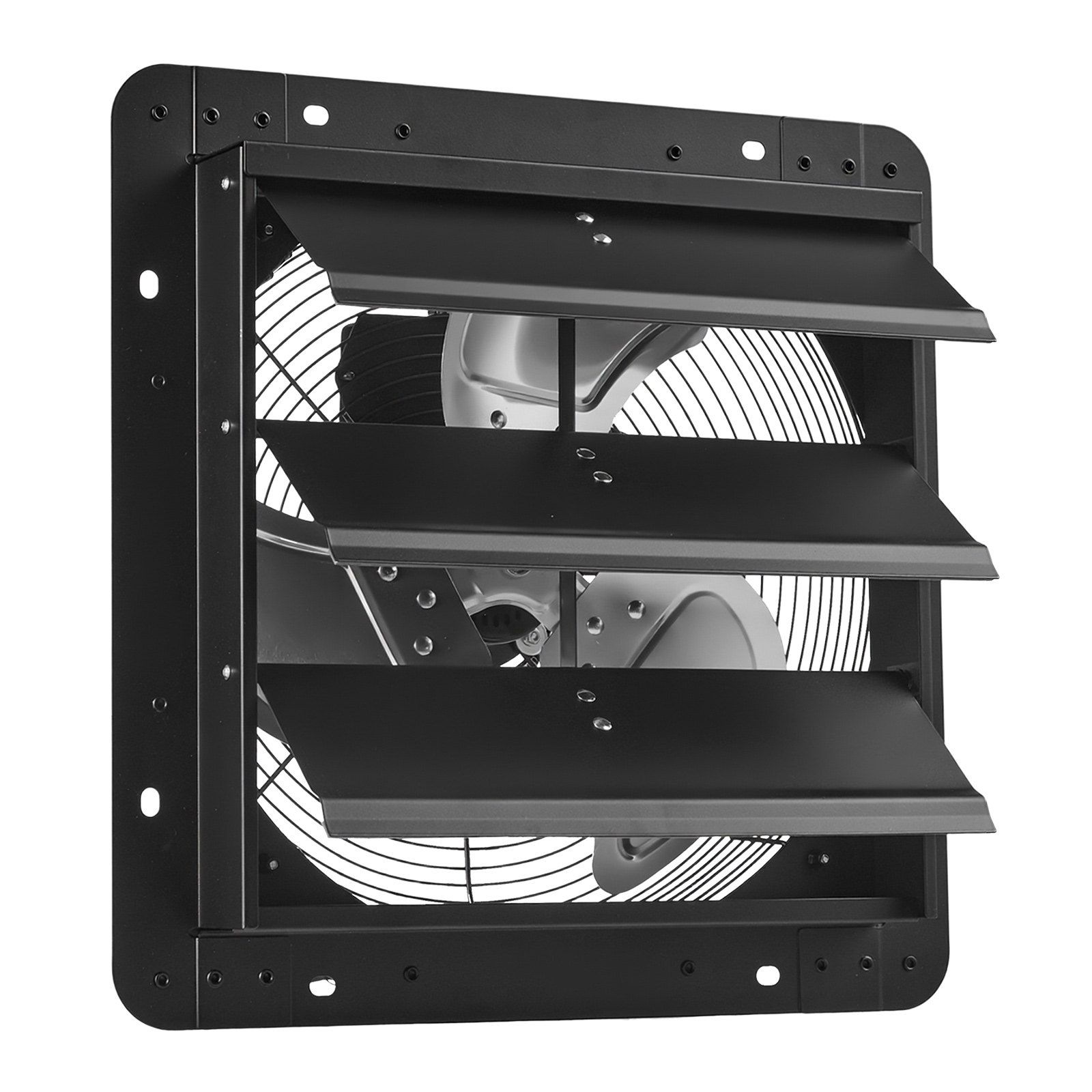 14 Heavy Duty Steel Wall Mounted Shutter Exhaust Fan 1400 CFM Attic 14 Heavy Duty Steel Wall Mounted Shutter Exhaust Fan 1400 CFM Attic