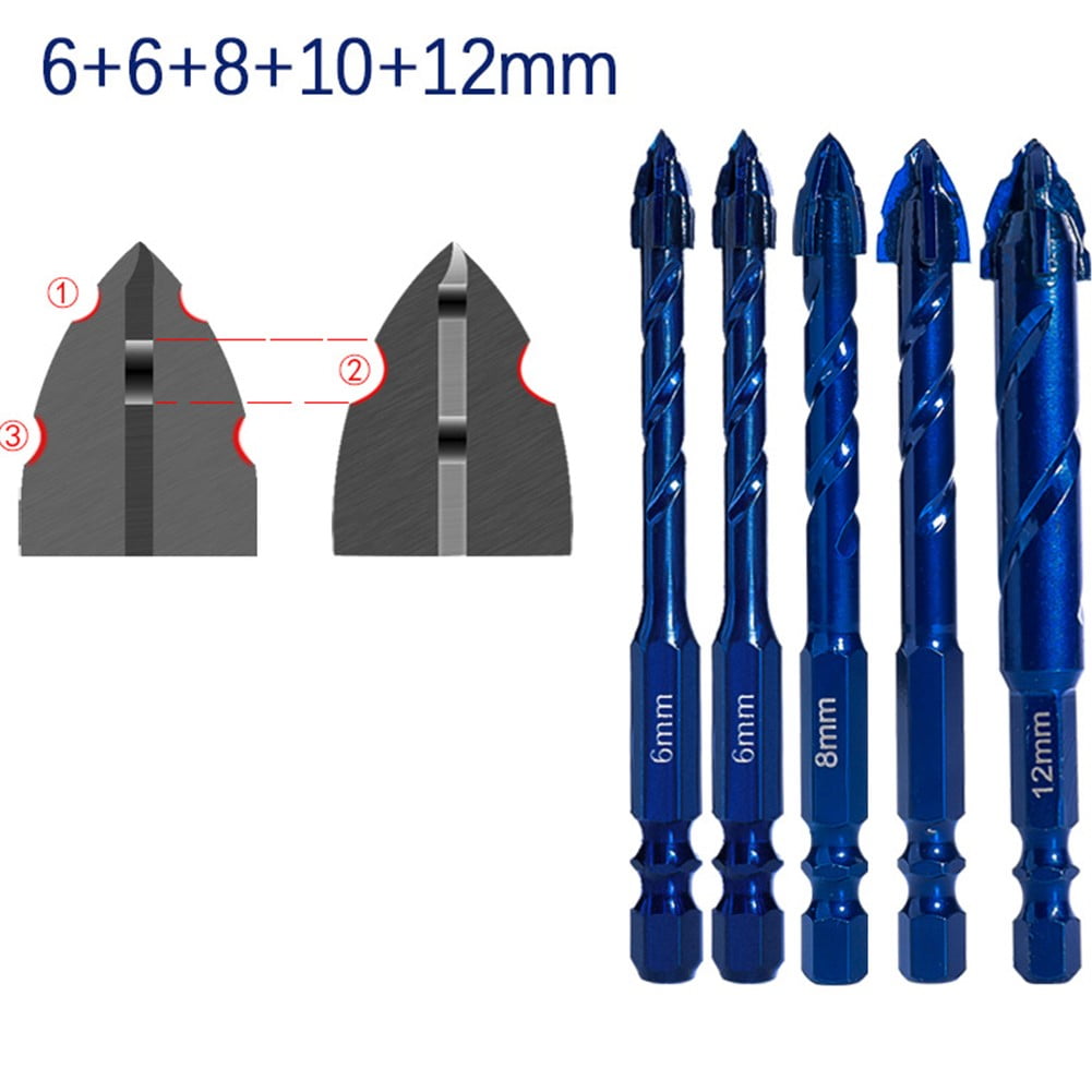 14 Hex Shank Triangular Bit for Marble and Slate Cutting - Walmart.com